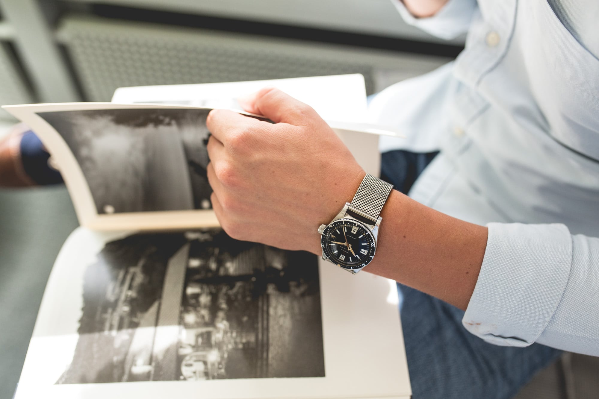Milanese Mesh watch band by Joseph Bonnie