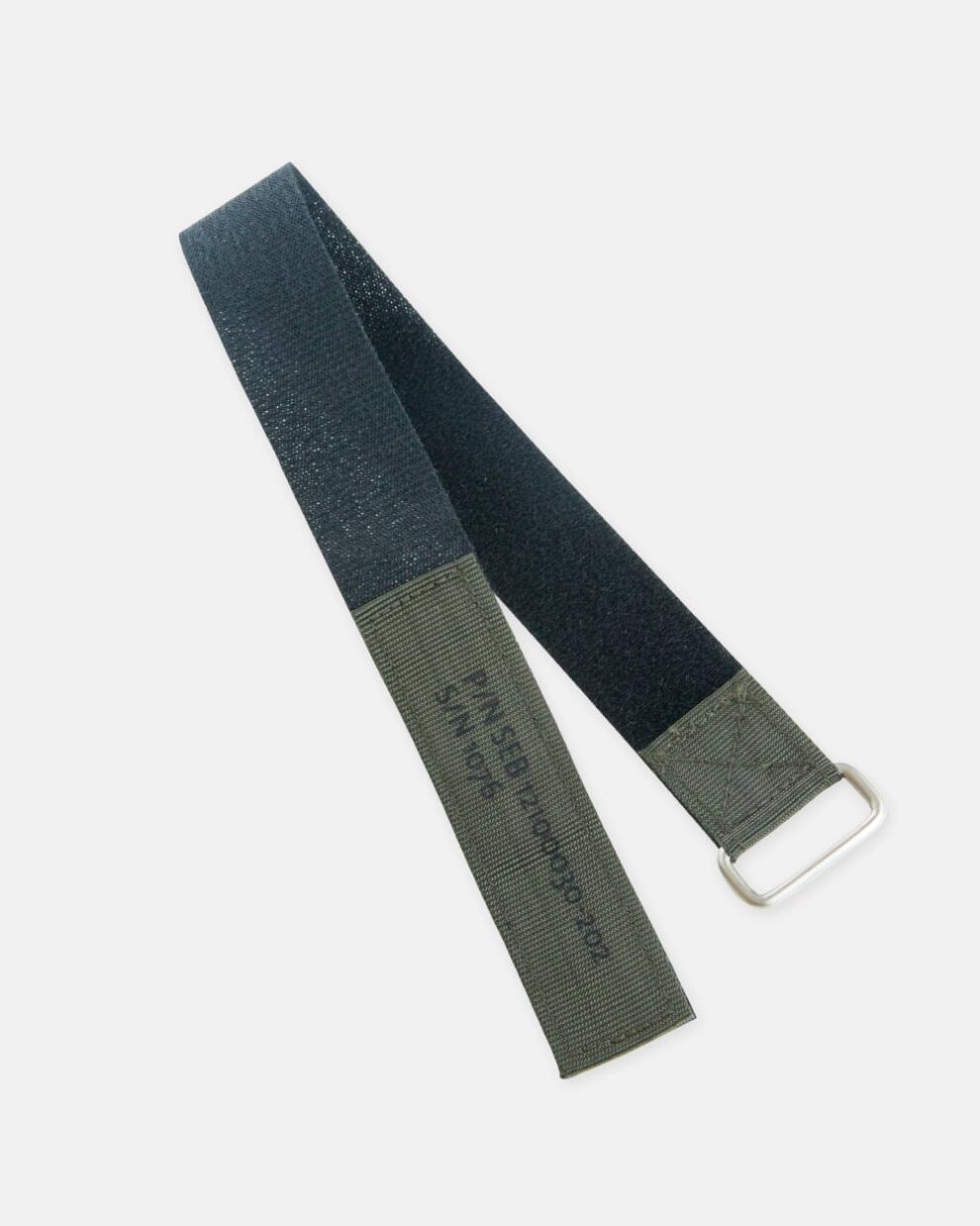 NASA Velcro Strap - Kaki Nylon & Black Velcro Watch Band