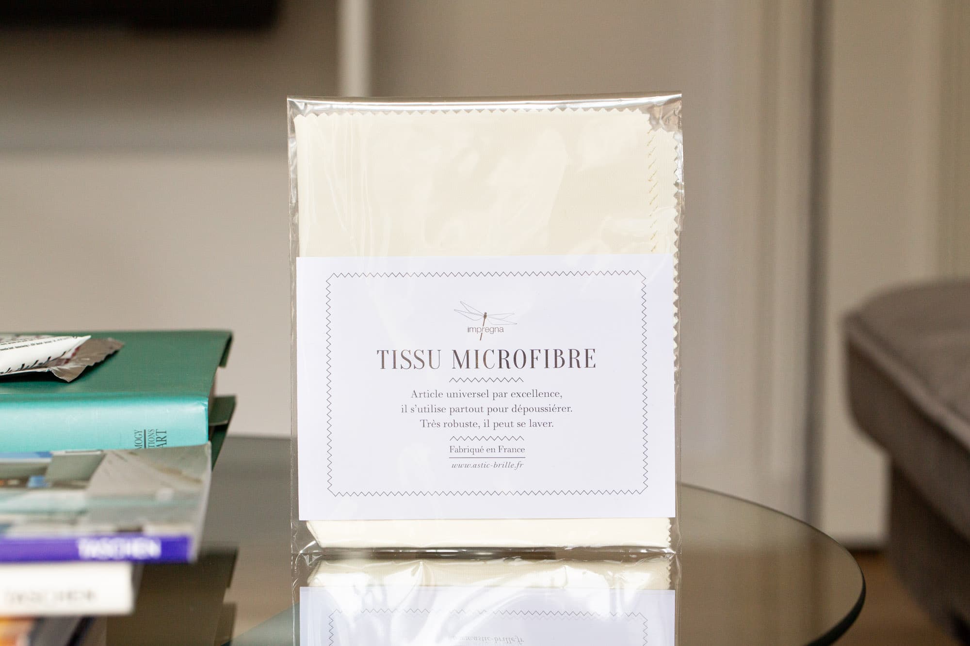 Microfiber Cloth - To wipe & dust your watch - Made in France