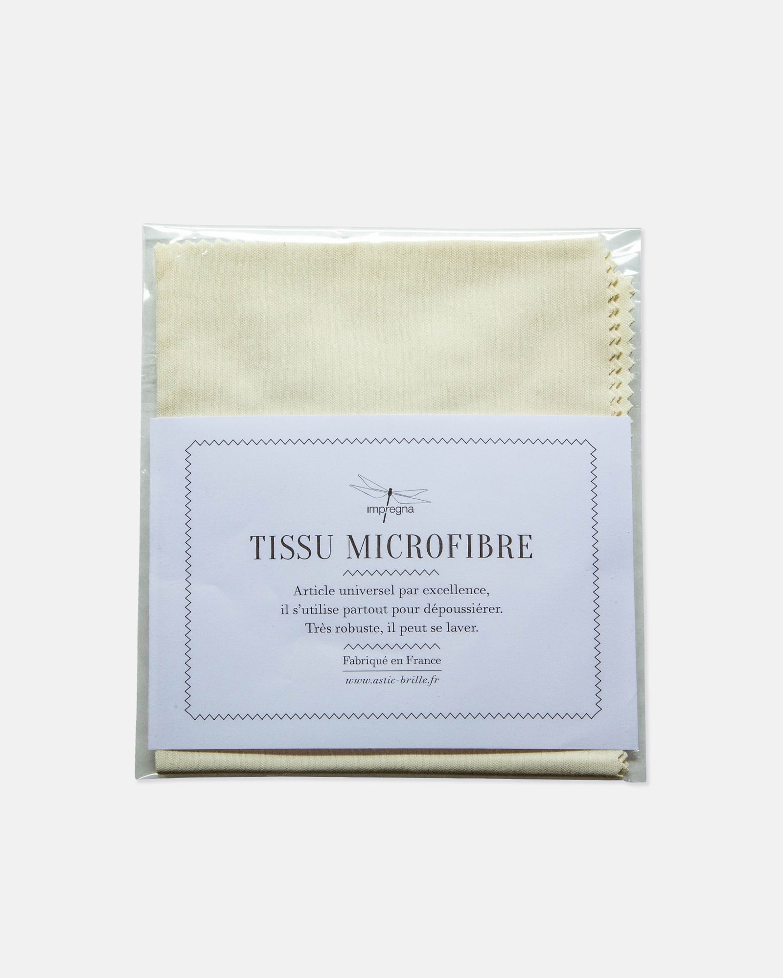 Microfiber Cloth - To wipe & dust your watch - Made in France