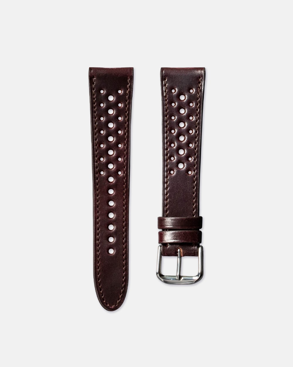 Rallye Watch Strap - Horween Shell Cordovan Leather - Made in France
