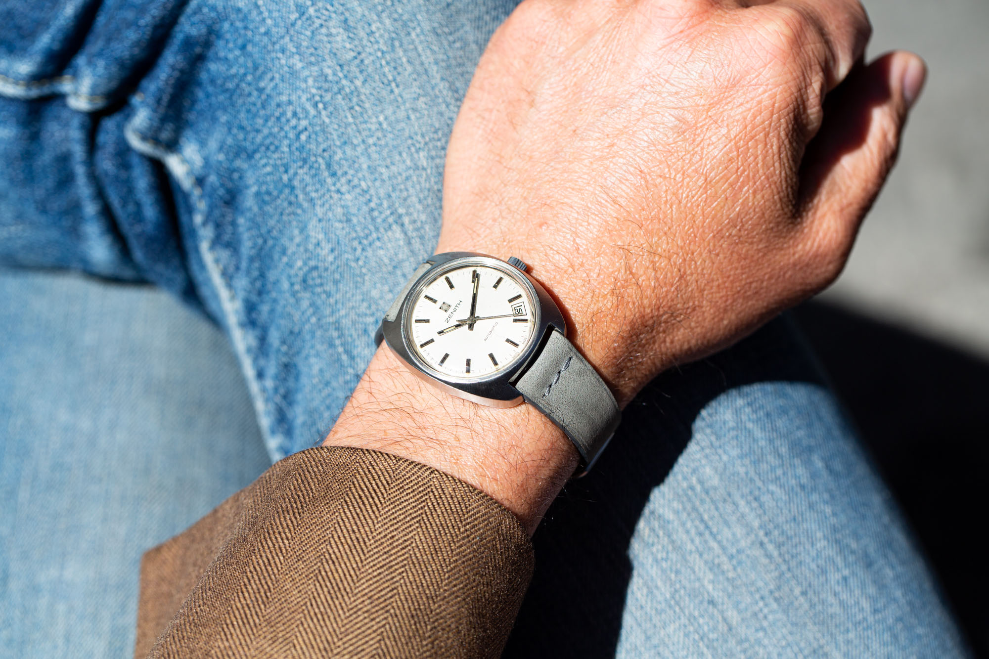 Zenith Surf Automatic / Serviced watch & under 1 year warranty