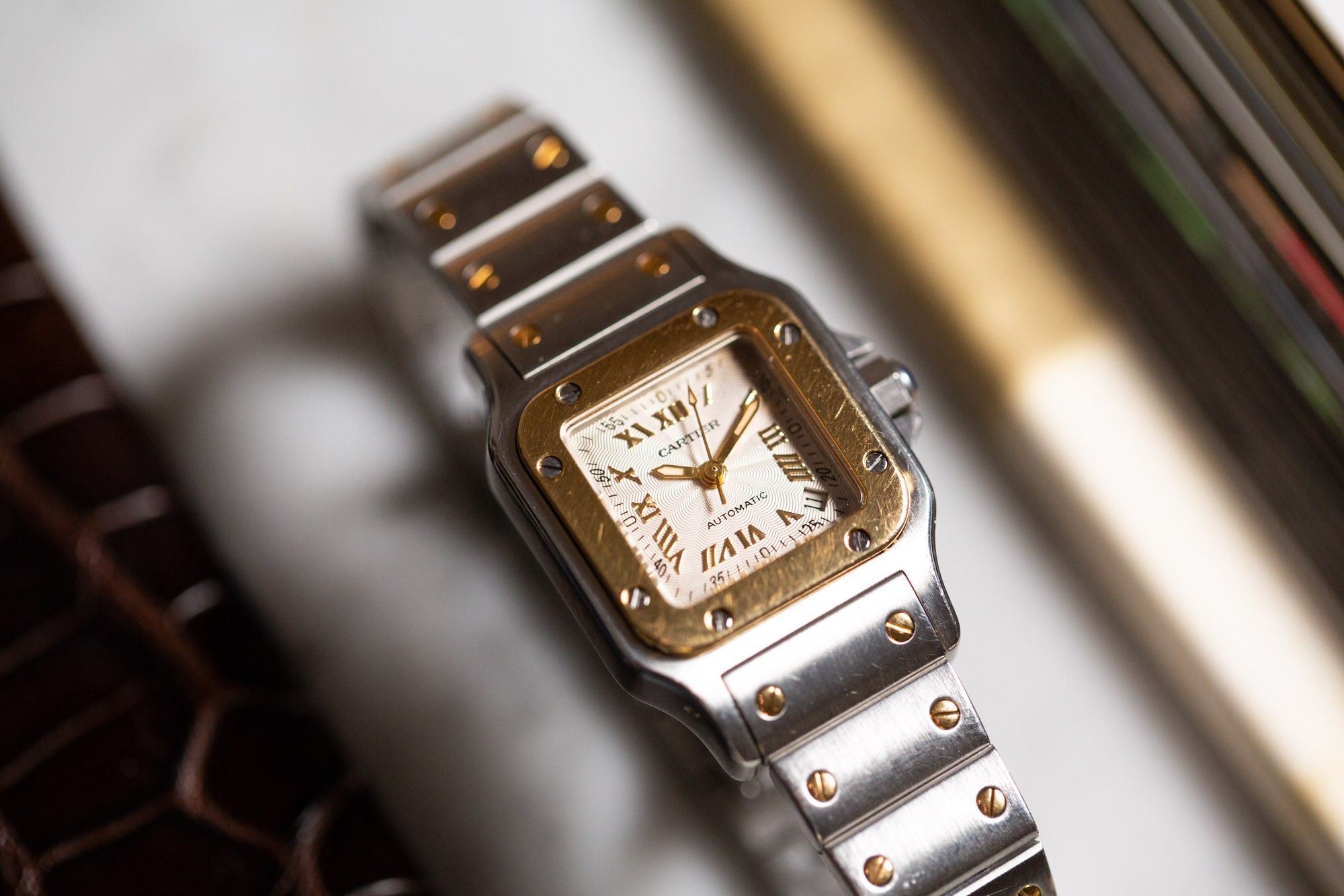 CARTIER SANTOS GALBÉE - Circa 2000 - 1 year warranty