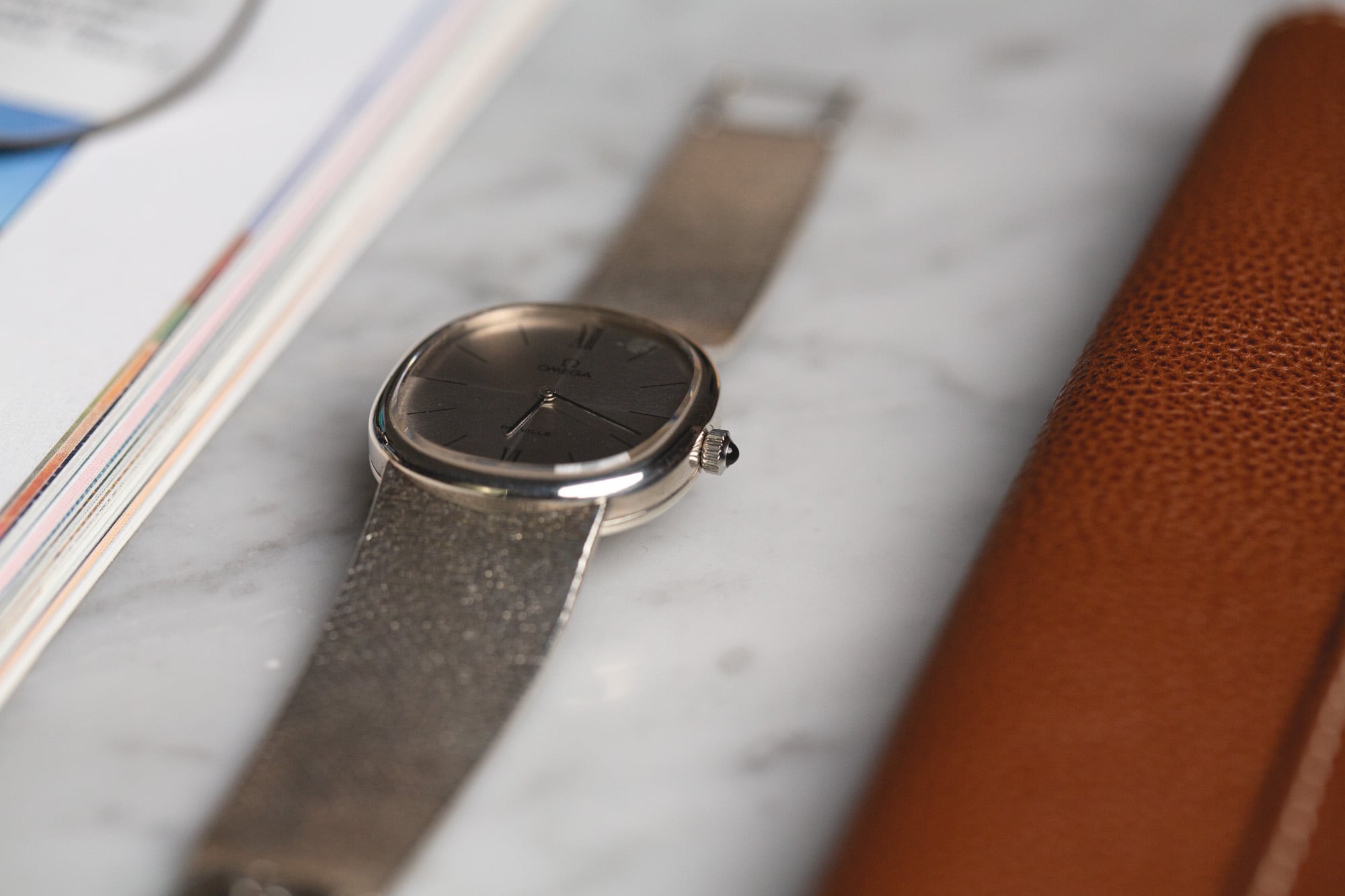 OMEGA DE VILLE SILVER - Circa 1973 - 1 year warranty