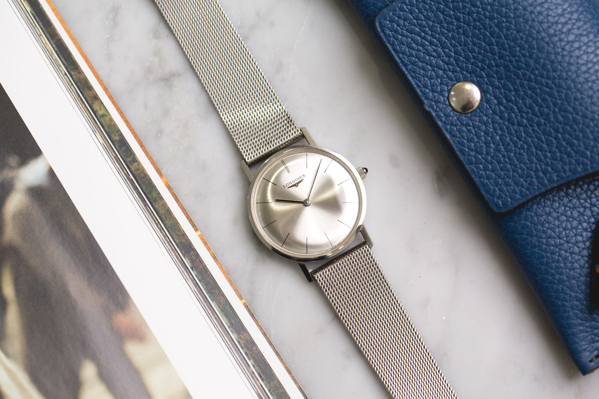 LONGINES EXTRA-THIN - Circa 1975 - 1 year warrant